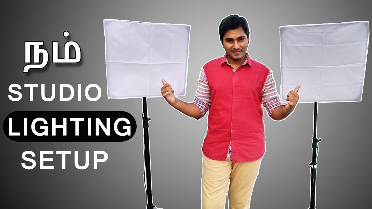 நம் Channel-லின் Studio Lighting Setup | How to Setup Studio Lighting ...