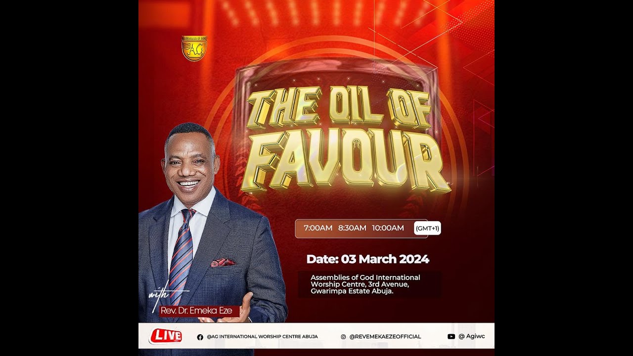 The Oil Of Favour (3rd Service) ||3rd March 2024|| Rev Dr. Emeka Eze ...