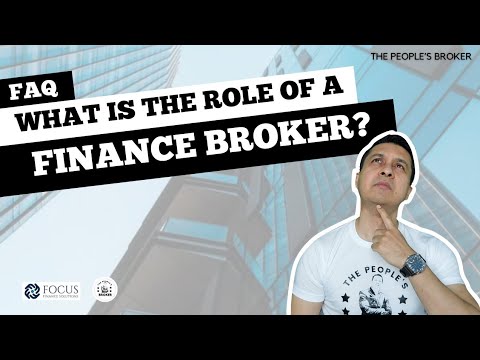 ROLE OF A FINANCE BROKER | What Does A Mortgage/Finance Broker Do ...