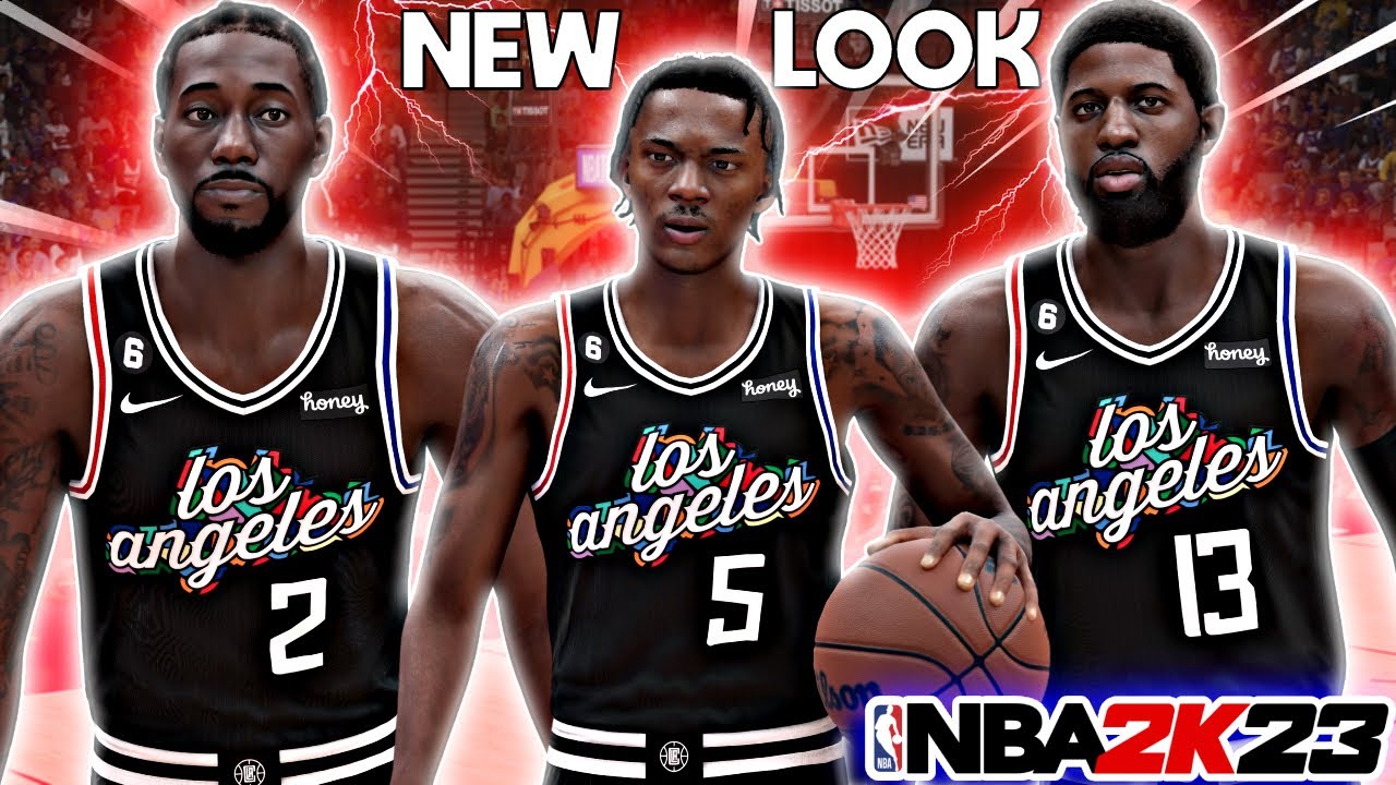 I Used The NEW LOOK Clippers With BONES HYLAND! NBA 2K23 PlayNow Online ...