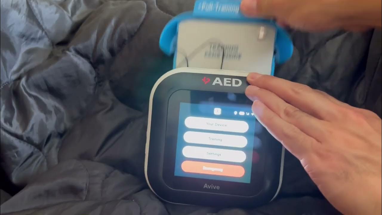 Project StatReview - Avive Connect AED Defibrillator - YouTube