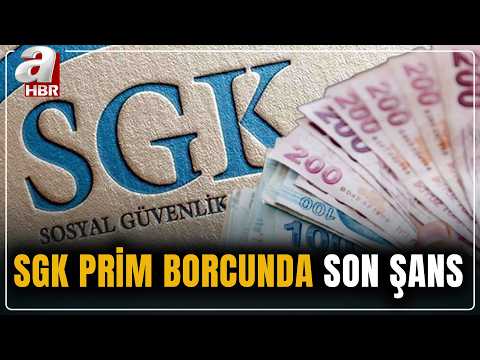 SGK prim borcunda son şans! Tecil süresi 72 aya çıkıyor | A Haber