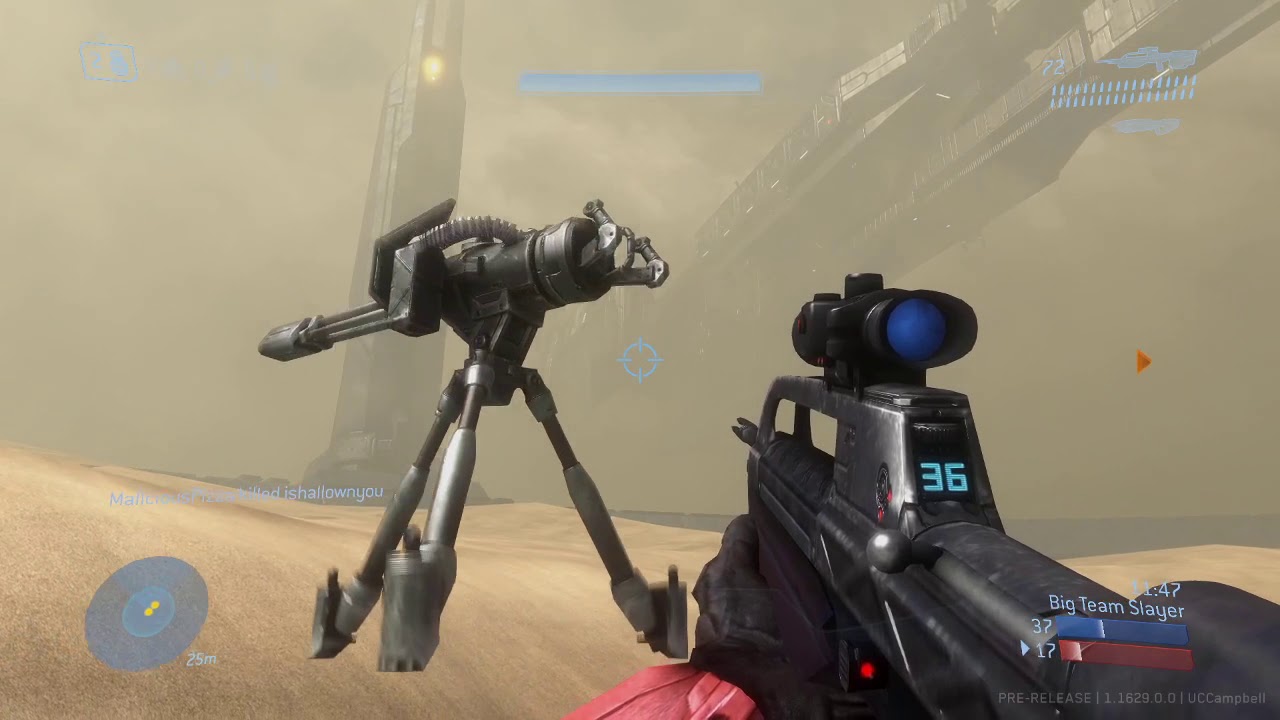 Floating Turret: Halo MCC - YouTube