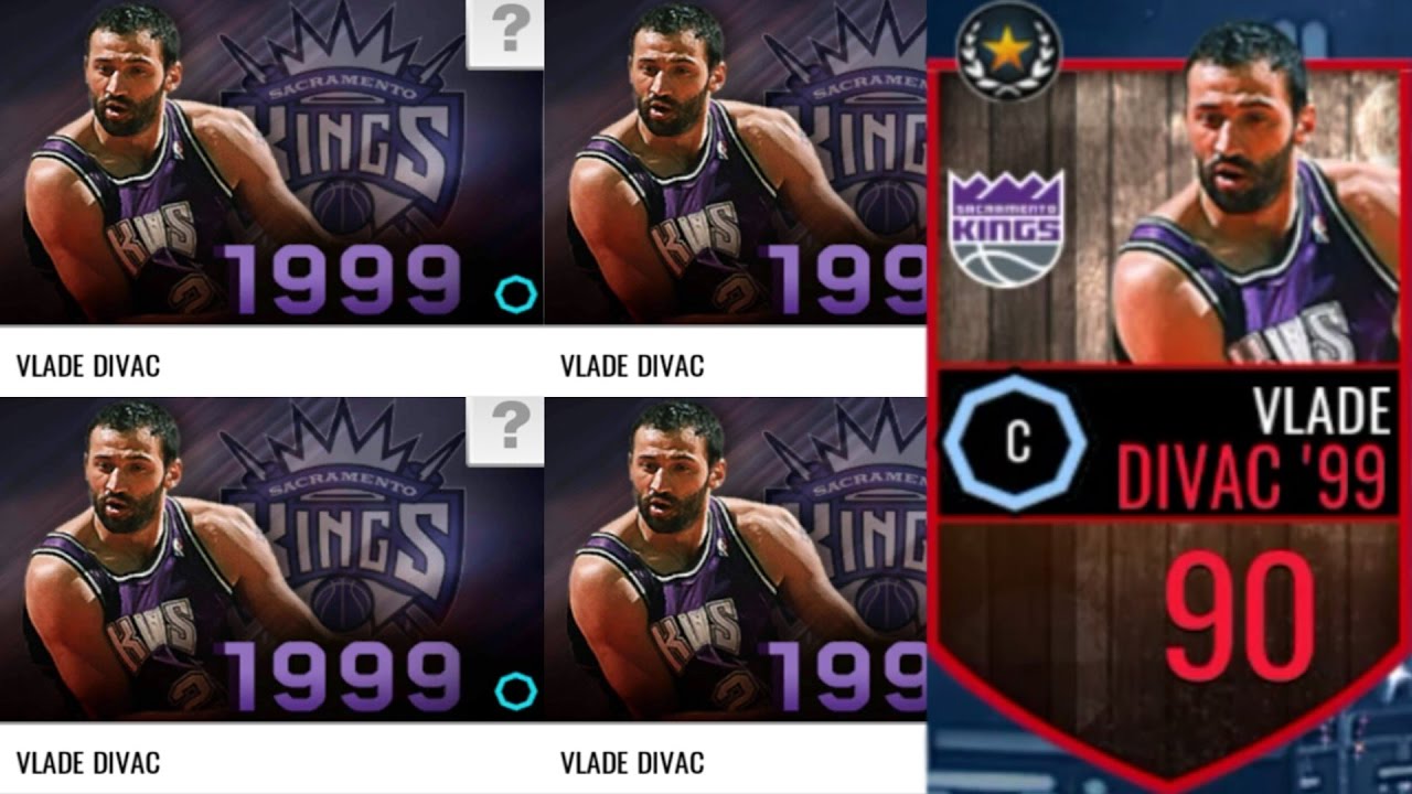 VLADE DIVAC 1999 - NBA LEGEND - NBA LIVE Mobile - FaceCAM - YouTube