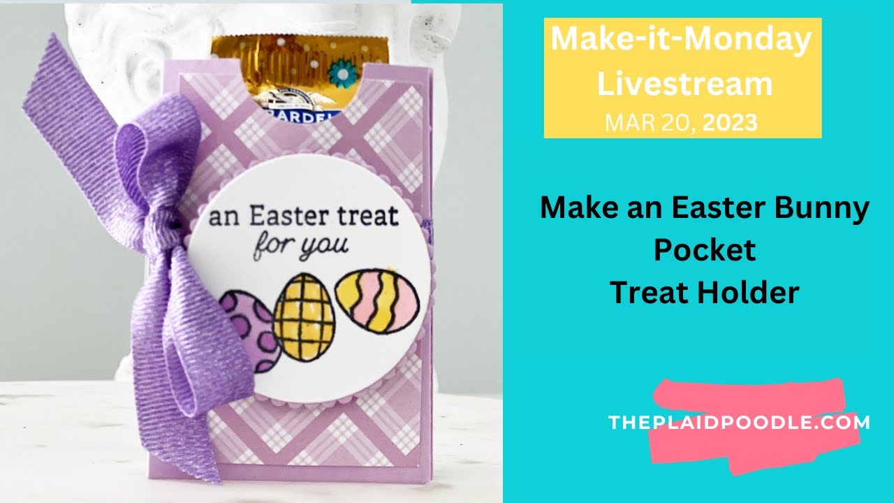 Make an Easter Bunny Treat Holder - YouTube