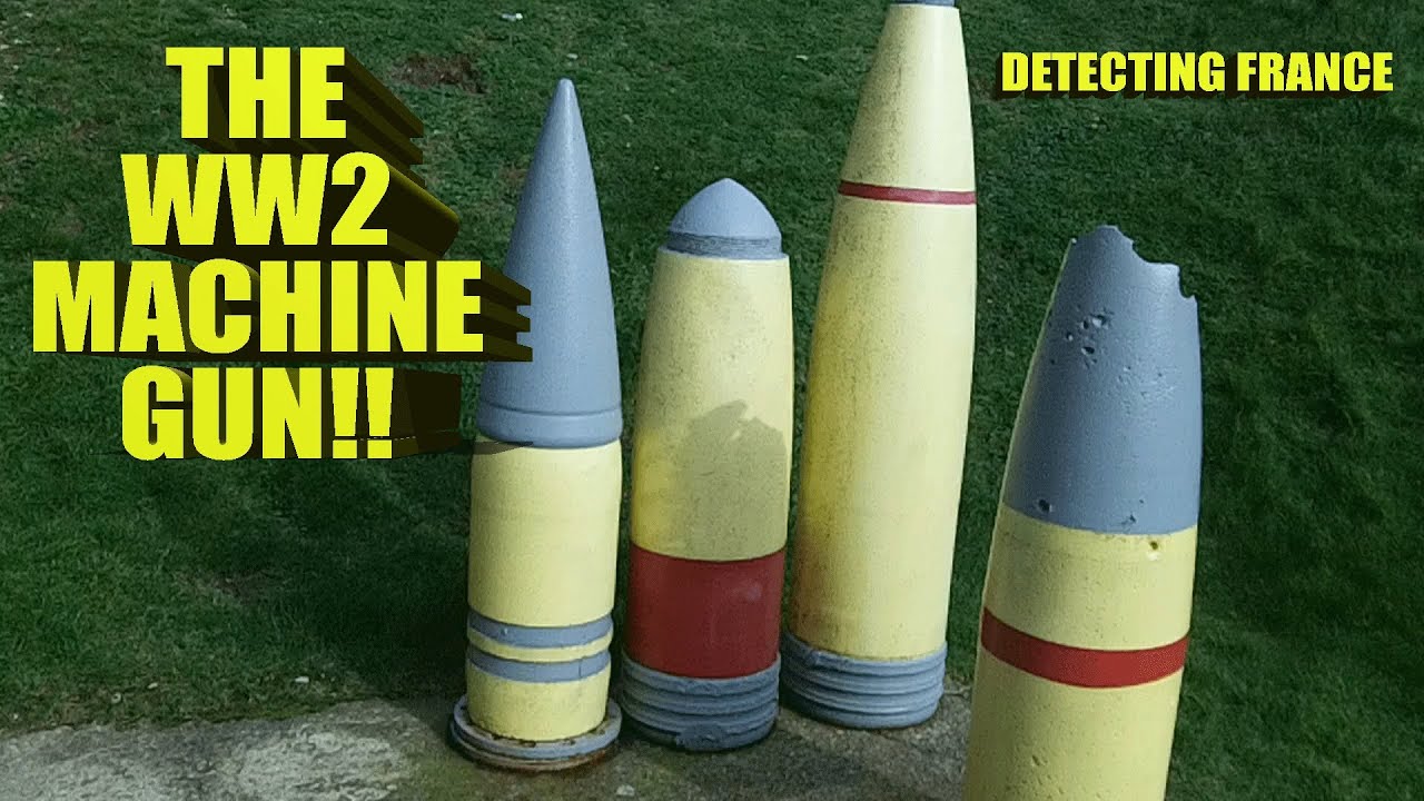 Metal Detecting A WW2 Machine Gun...Again! (201) - YouTube