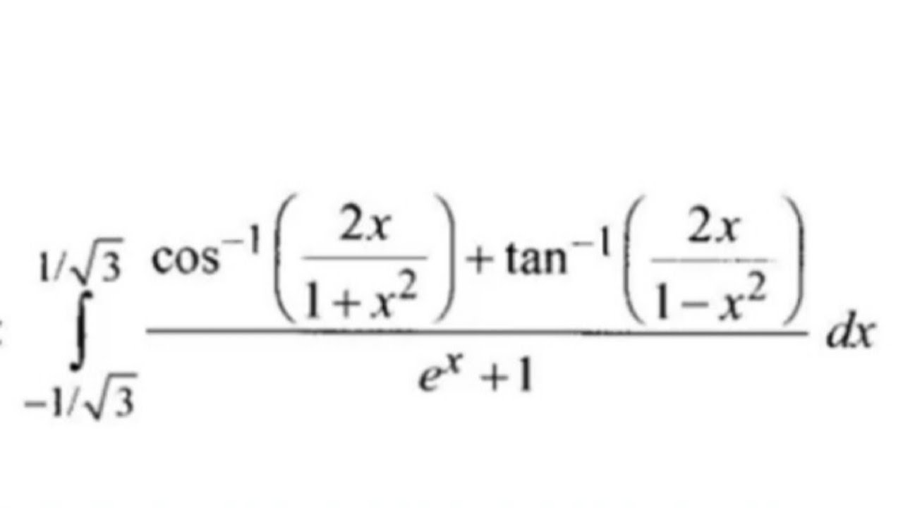 DEFINITE INTEGRAL || CHALLENGING PROBLEMS IN MATHEMATICS FOR JEE - YouTube