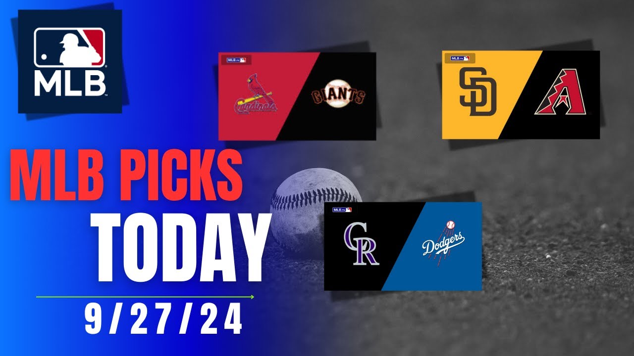 MLB Picks and Predictions Today 9/27/24 | MLB Picks Today, & MLB ...