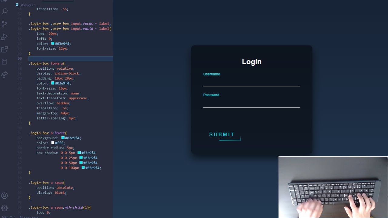 ASMR Programming - Login Form - No Talking - YouTube
