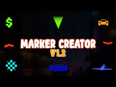 Unlimited Marker Creator V1.2 / Fivem / QBCore - YouTube