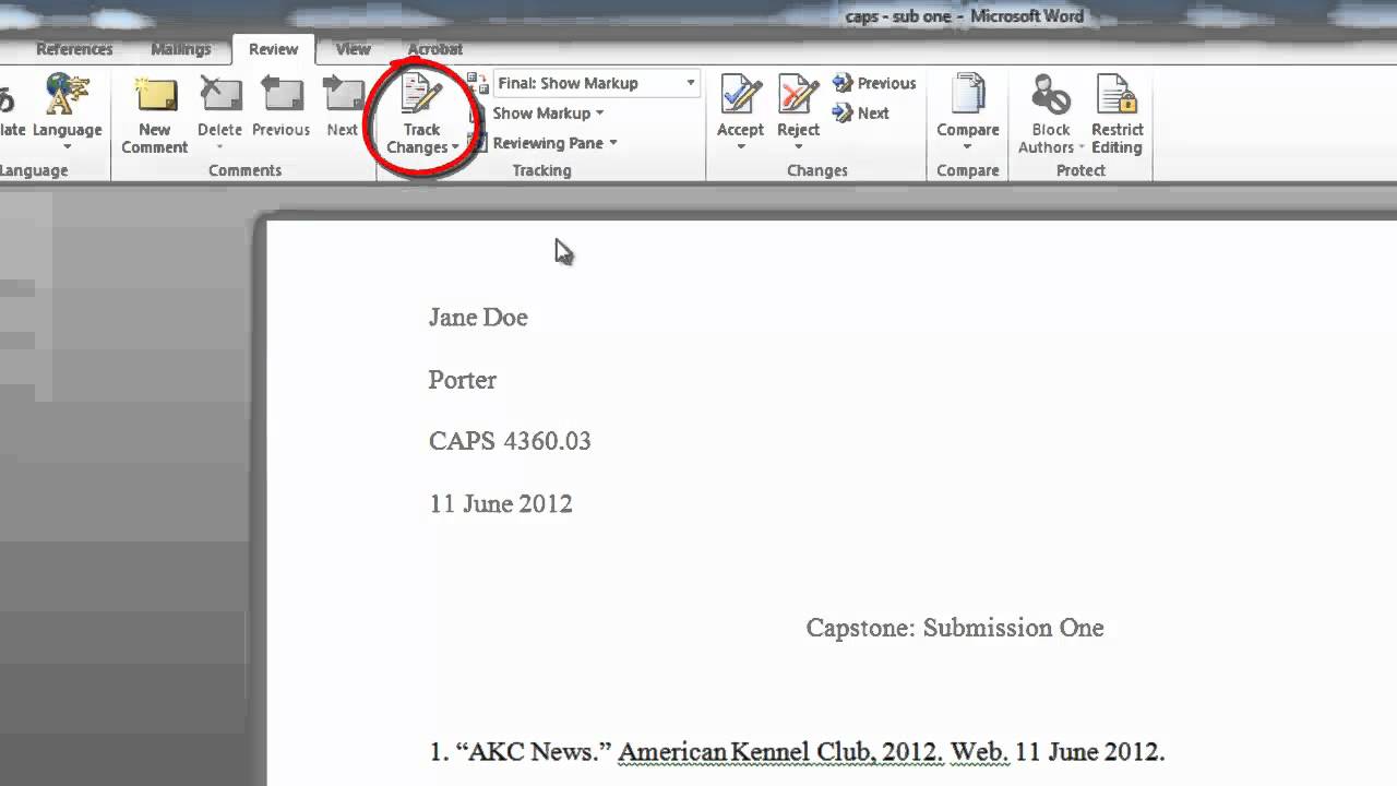 Using Track Changes In Word 2010 Windows YouTube using-track-changes-in-word-2010-windows-youtube