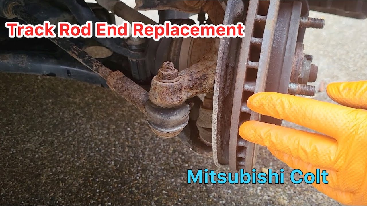 Track Rod End Replacement (Mitsubishi Colt) **Intermediate Job** - YouTube