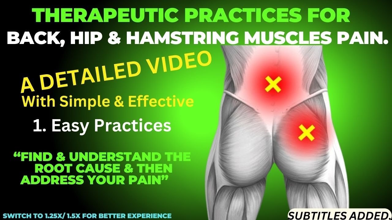 Therapeutic Practices for Back, Hip & Hamstring Muscles/Back,Hip ...