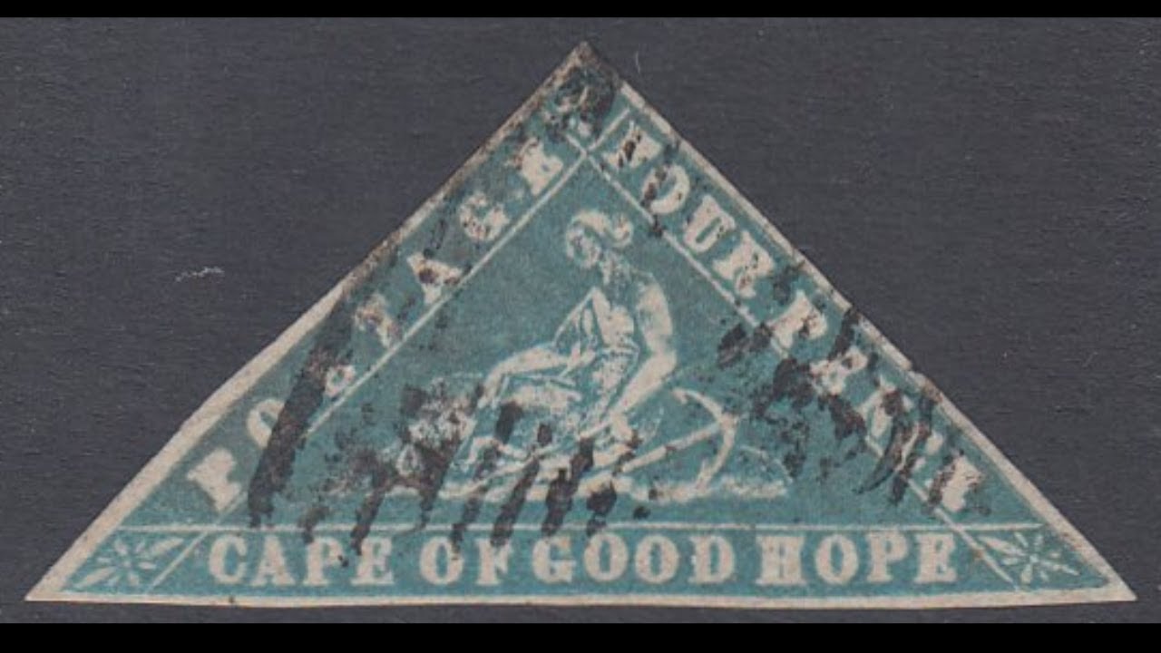 Cape of Good Hope triangular stamps - YouTube