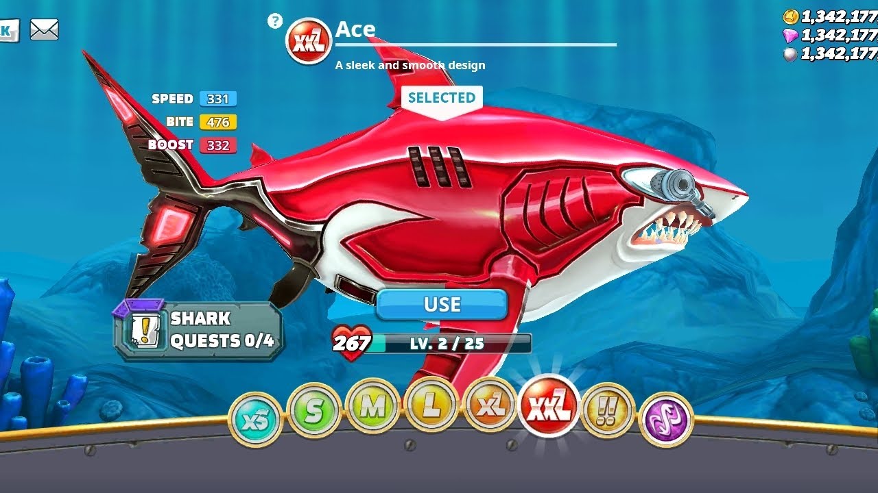 Ironshark "hiu robot yang mengerikan" - hungry shark world - YouTube