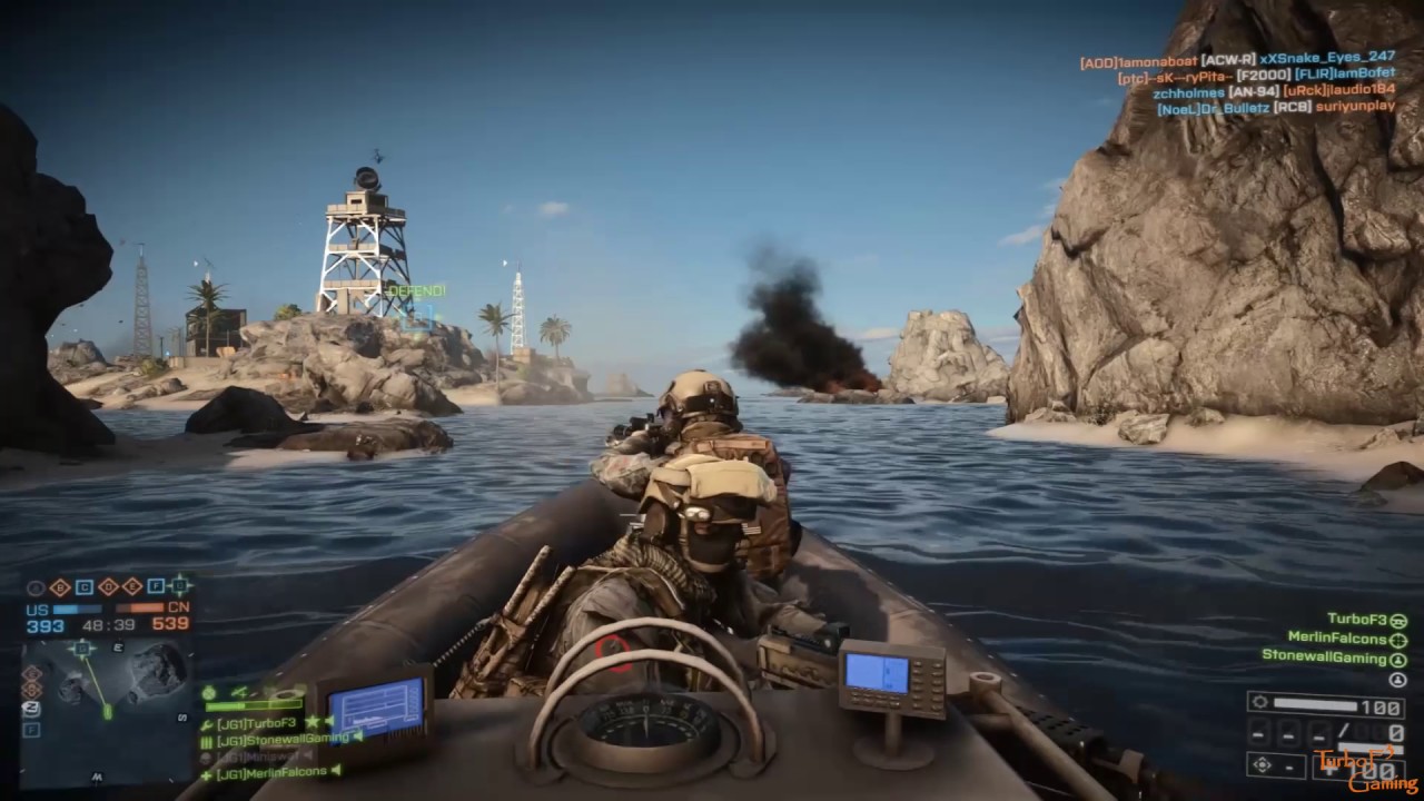 Battlefield 4 (BF4) - Wave Breaker - Conquest - YouTube
