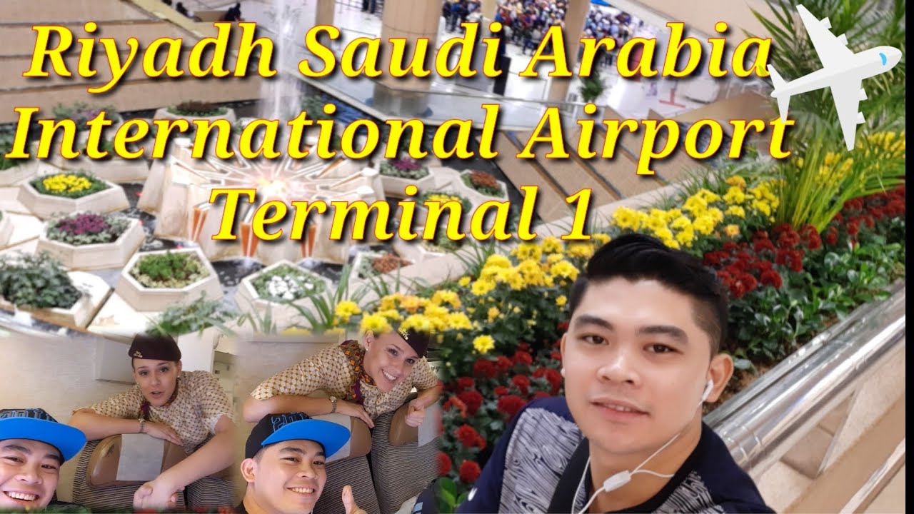 Riyadh aiport Terminal 1 - YouTube