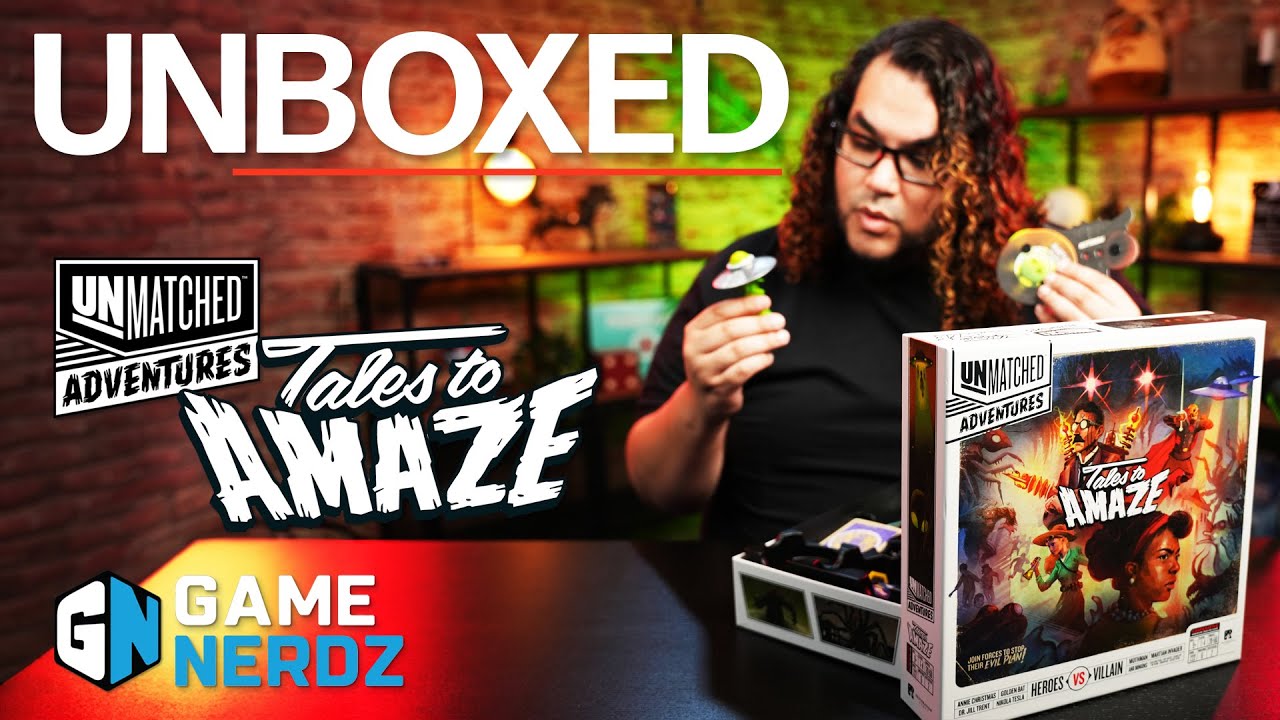 Amazing Minis, Cards, Gameplay inside Unmatched Adventures: Tales to ...