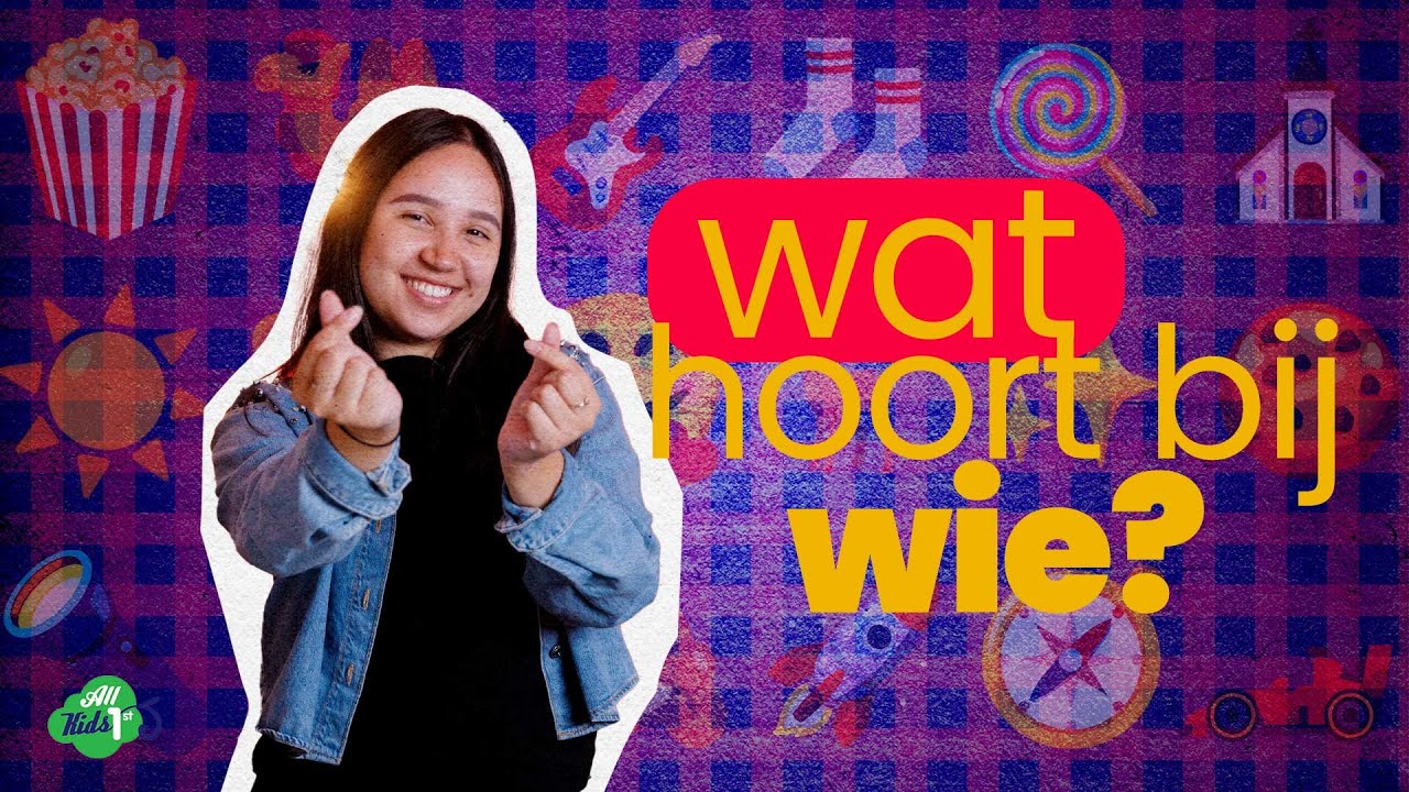 Wat hoort bij welk talent? | Emoji game | All Kids 1st - YouTube