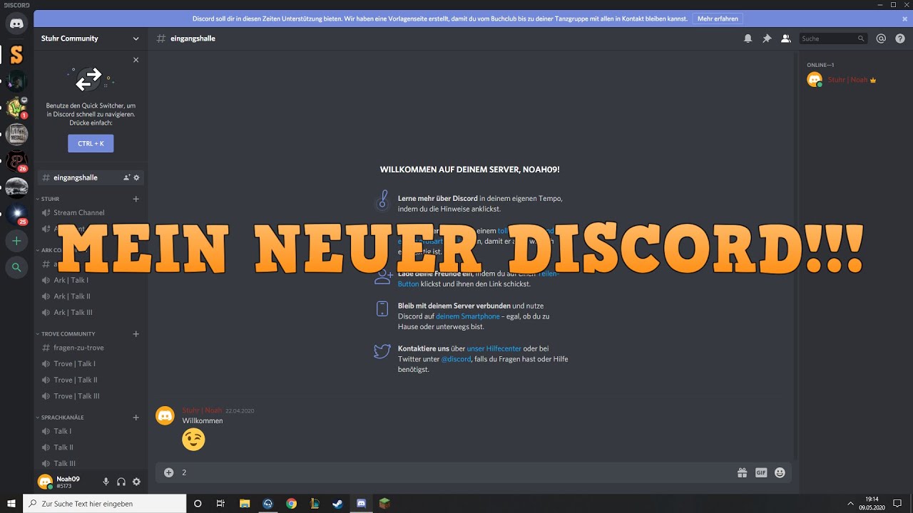 MEIN NEUER DISCORD!!! (Trove Discord) | StuhrLP - YouTube