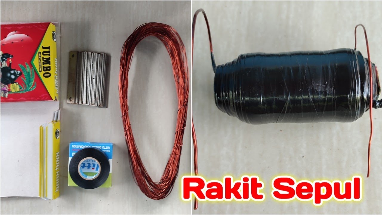 RAKIT SEPUL SETRUM PRIMER DENGAN UKURAN KAWAT YG BERBEDA - YouTube