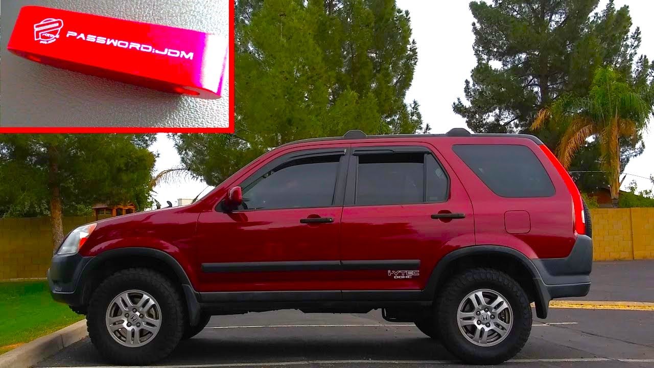 NEW MOD FOR THE 2ND GEN CRV | Lifted 2003 Honda Crv RD7 - YouTube