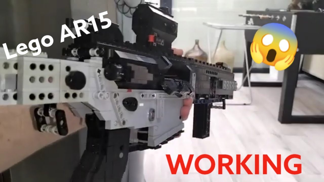 LEGO AR15 [WORKING] GEN 3 - YouTube