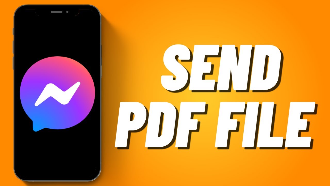 How To Send PDF File In Messenger App YouTube How To Send PDF File In Messenger App YouTube