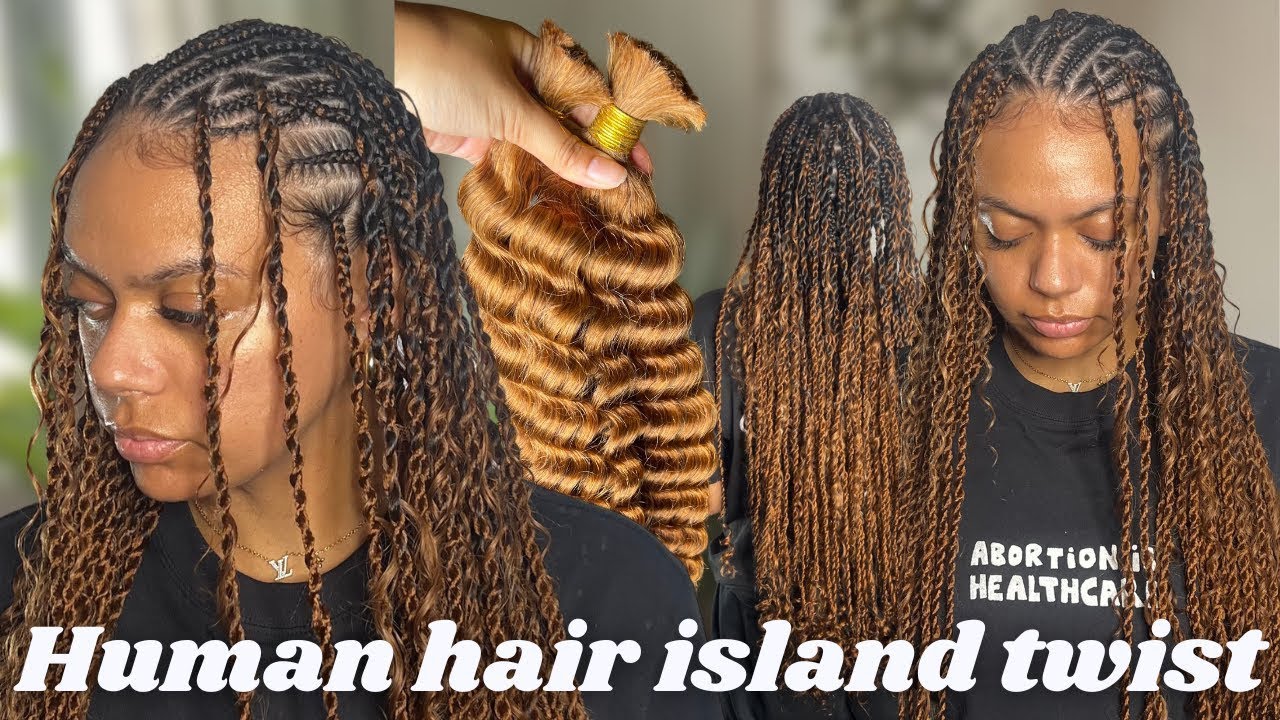Island twist in the color 30 Honey blonde island twist ft YGwigs bulk ...