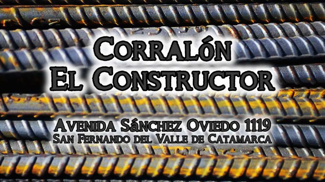 CORRALON EL CONSTRUCTOR - YouTube
