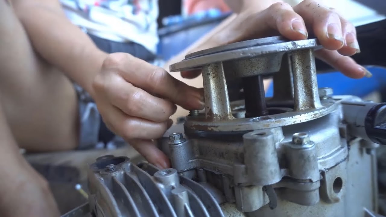 Restoring and repair Gasoline Engine- Perfectly - YouTube