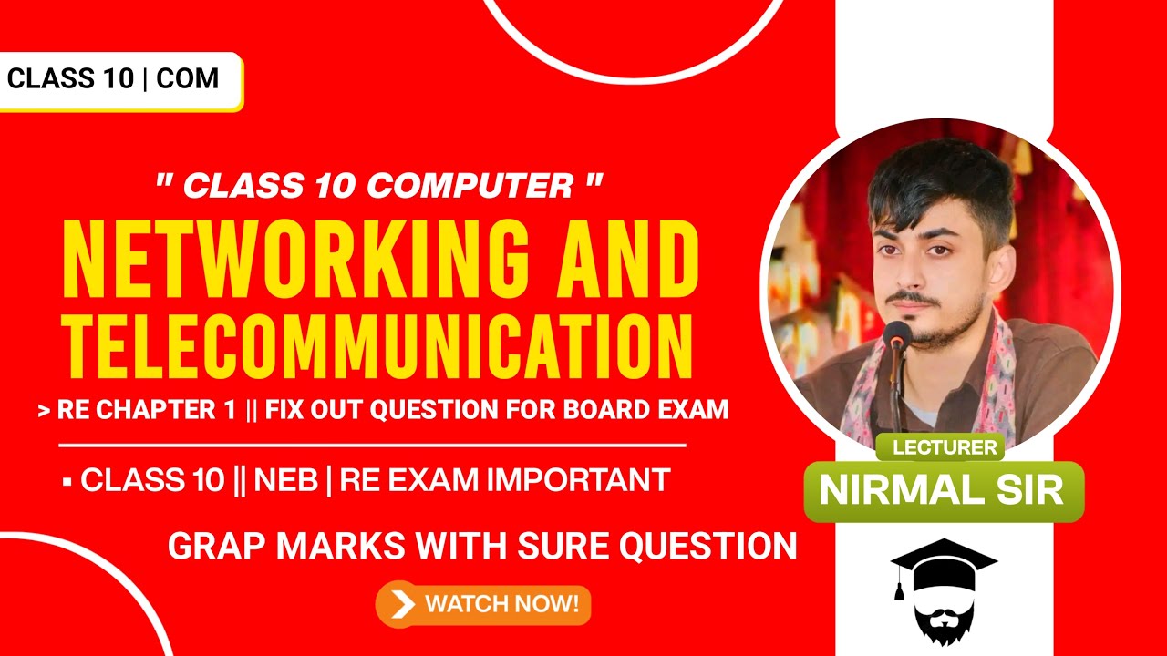 Networking And Telecommunication Chapter 1 || Class 10 Computer ...