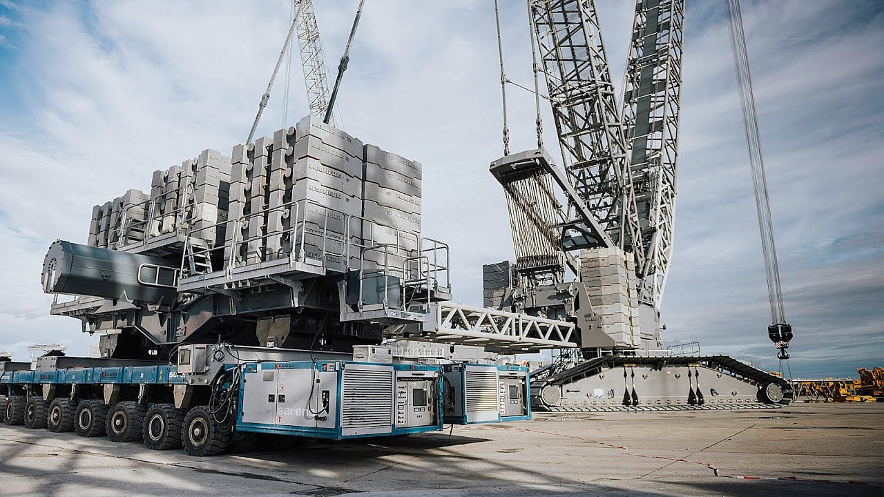 Crane Of The Day Episode 68 | Liebherr LR 11000 - YouTube