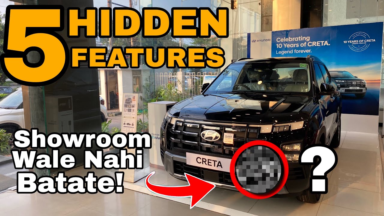 "Hyundai Creta ke 5 Secret Features |Hidden Features You Never know ...