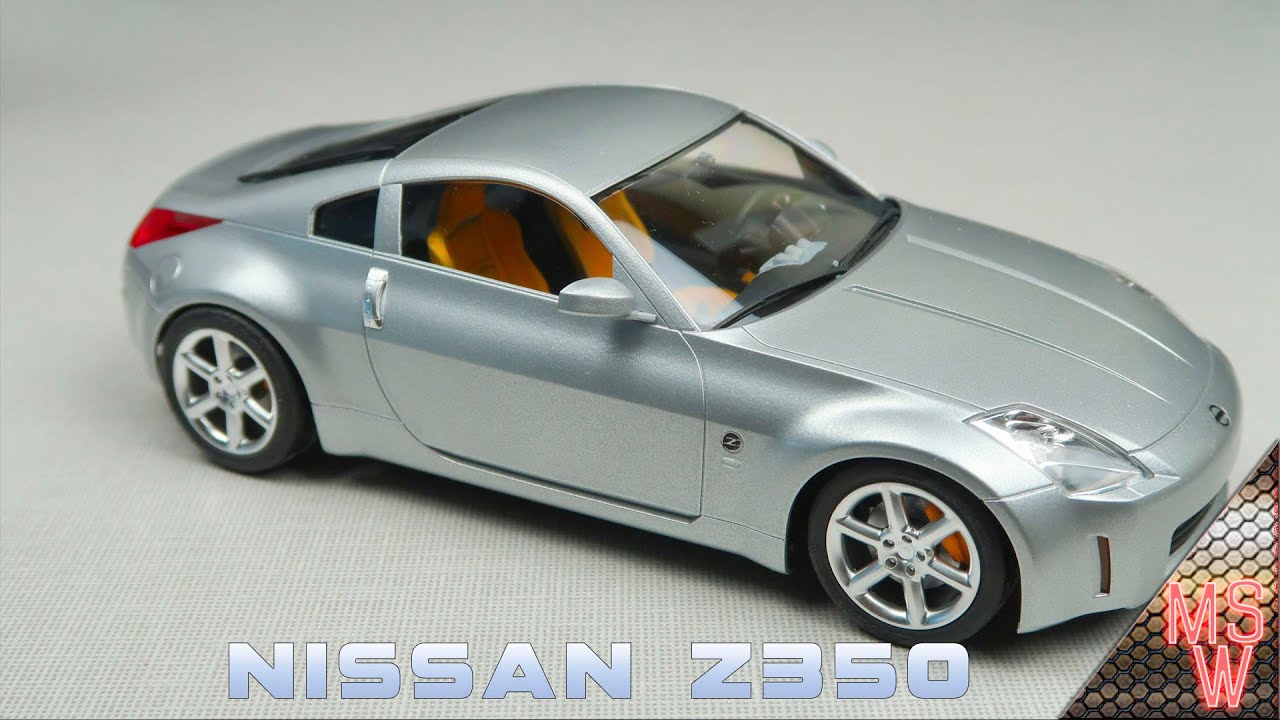 TAMIYA 1:24 Nissan Z350 Complete build - YouTube