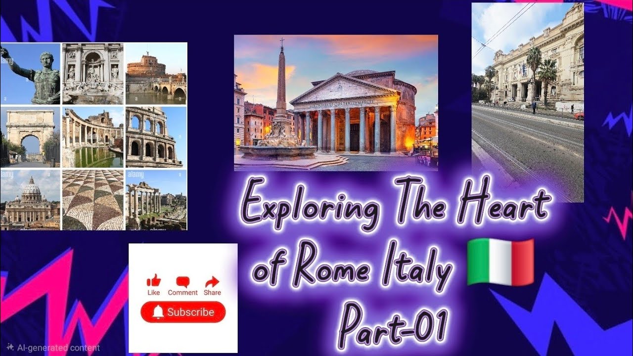 Exploring The Beautiful City of Rome Italy Part-01 - YouTube