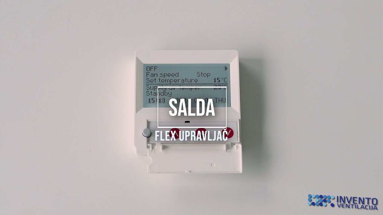 Salda Flex - tipke upravljača - YouTube