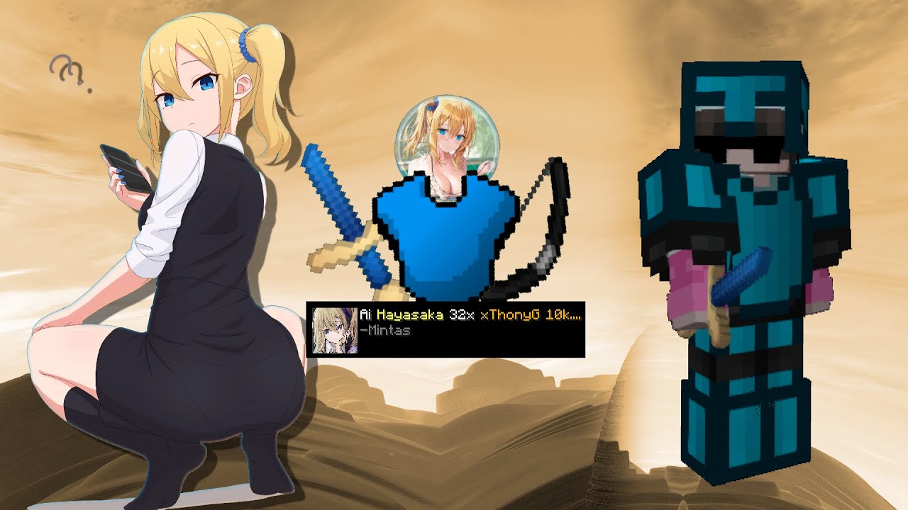 Ai Hayasaka 32x - MINECRAFT BEDWARS PVP TEXTURE PACK 1.8.9 (Anime ...