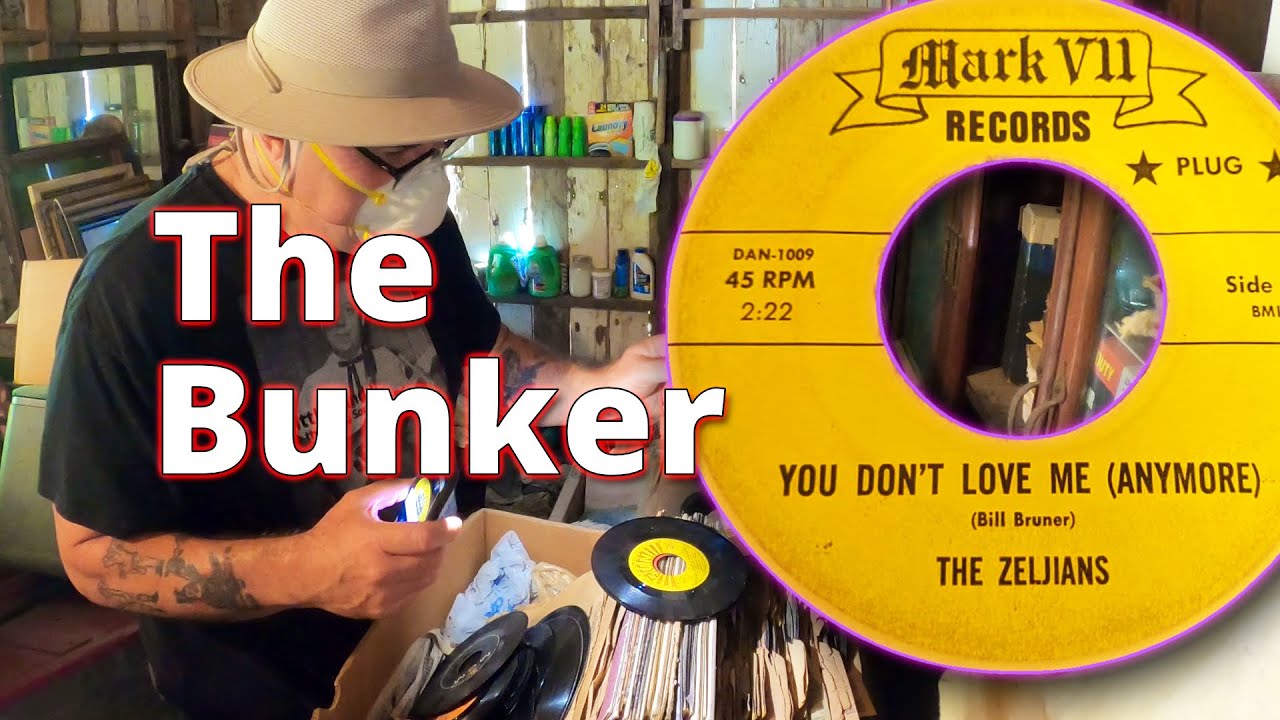 A bunker style basement with vinyl records! Antique malls and thrift ...