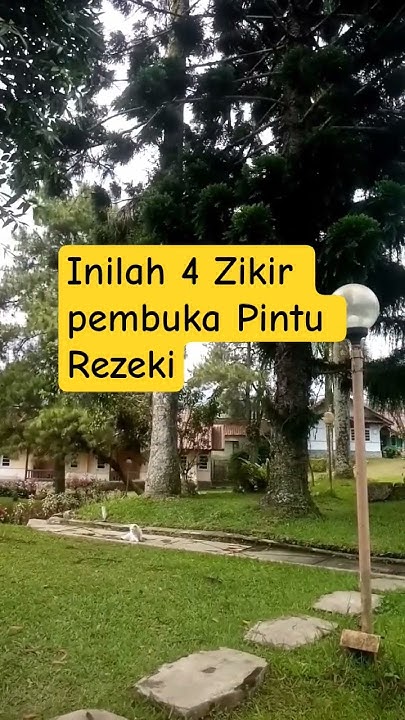 Inilah 4 zikir pembuka pintu Rezeki - YouTube