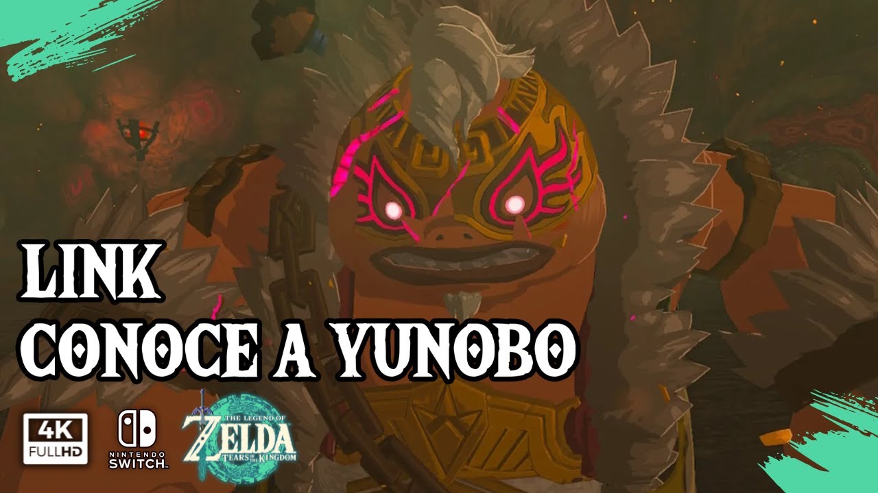 LINK CONOCE A YUNOBO Zelda Tears of the Kingdom - YouTube