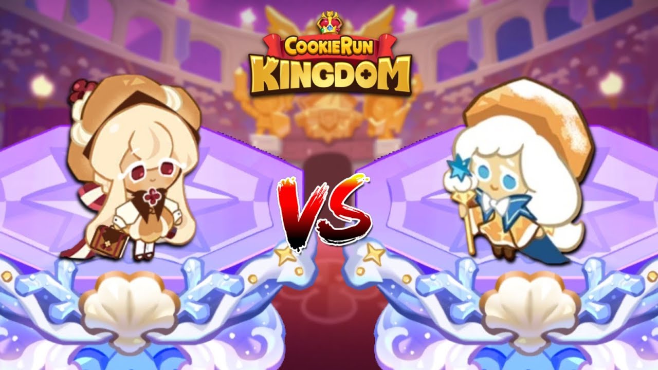 Caramel Choux Cookie vs Cream Puff Cookie 😆 - YouTube