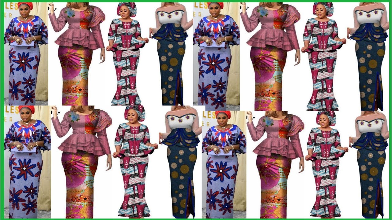 MISHONO MIPYA YA MAGAUNI MAREFU YA VITENGE 2023 ||ANKARA LONG DRESSES ...