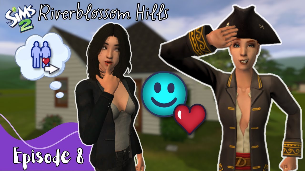 An Unlikely Friends to Lovers Story!👯‍♀️💋| Sims 2 Let's Play Episode 8 ...