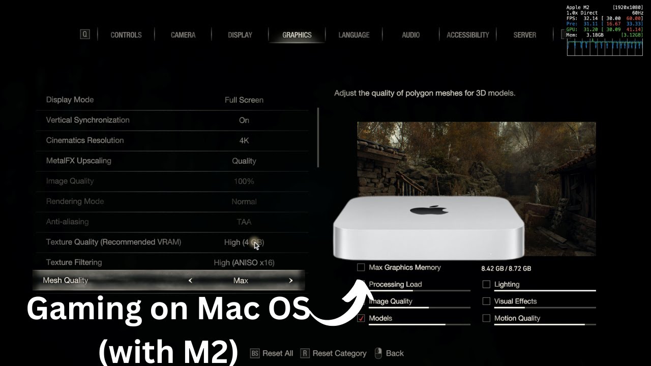 Gaming on Mac OS - Mac Mini with M2 - YouTube
