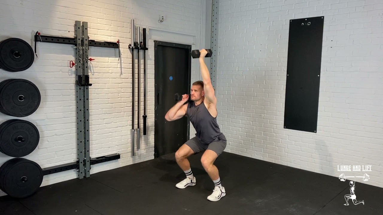 Squat DB Front Rack OH - YouTube