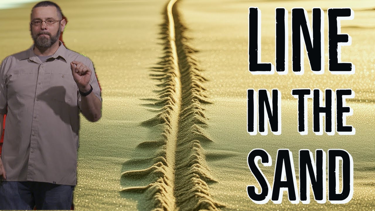 Line In The Sand By Luke Heald - YouTube