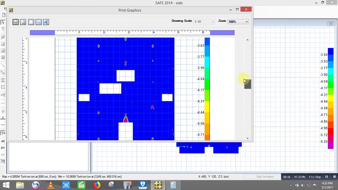 Design Slabs On Safe Programme I شرح تصميم البلاطة على برنامج السيف - YouTube