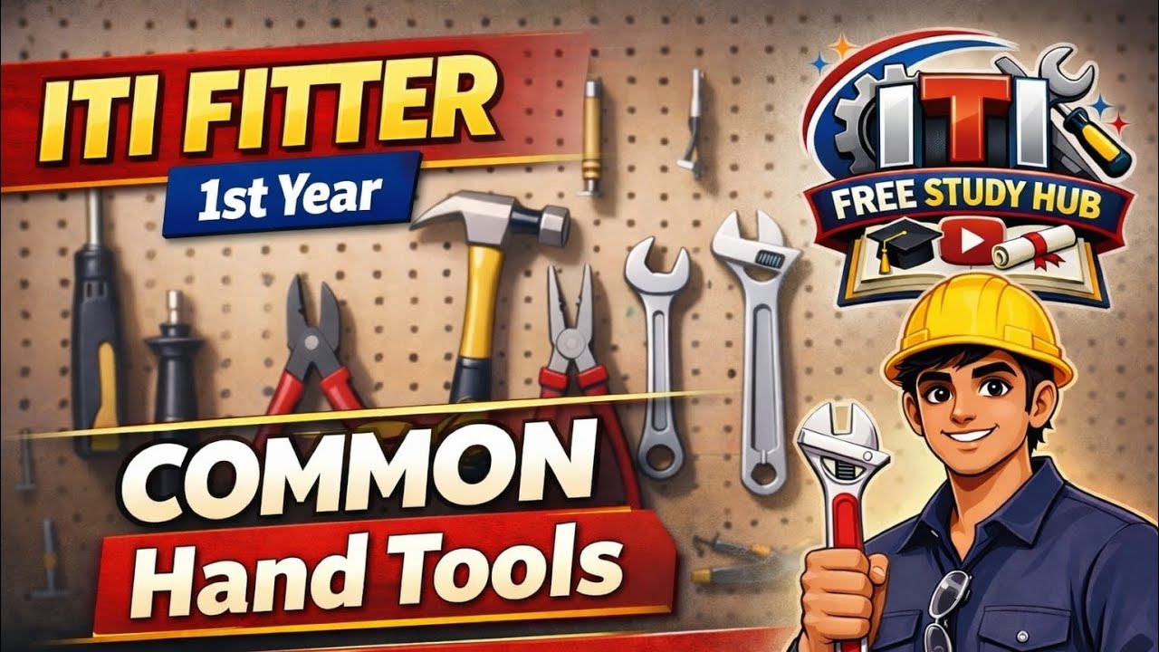 ITI Fitter 1st Year 🔧 | Common Hand Tools | Full Class 🔥 - YouTube