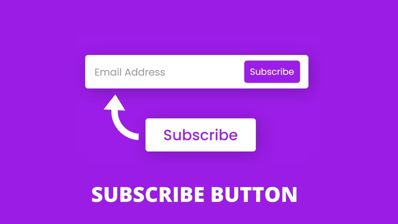 Subscribe Button Animation Effect Using Html Css - YouTube